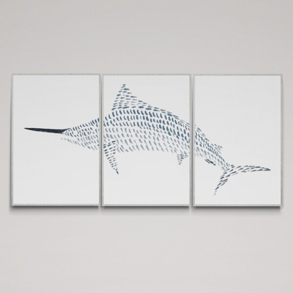 Abstract Marlin Art - Etsy