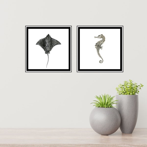 Ocean Life Print - Etsy