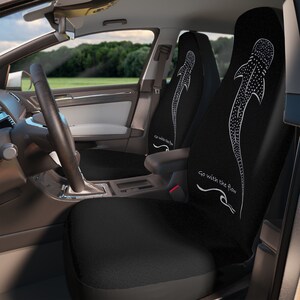 Whale Shark Car Seat Covers, Abstract Ocean Design, Set of 2 - Etsy