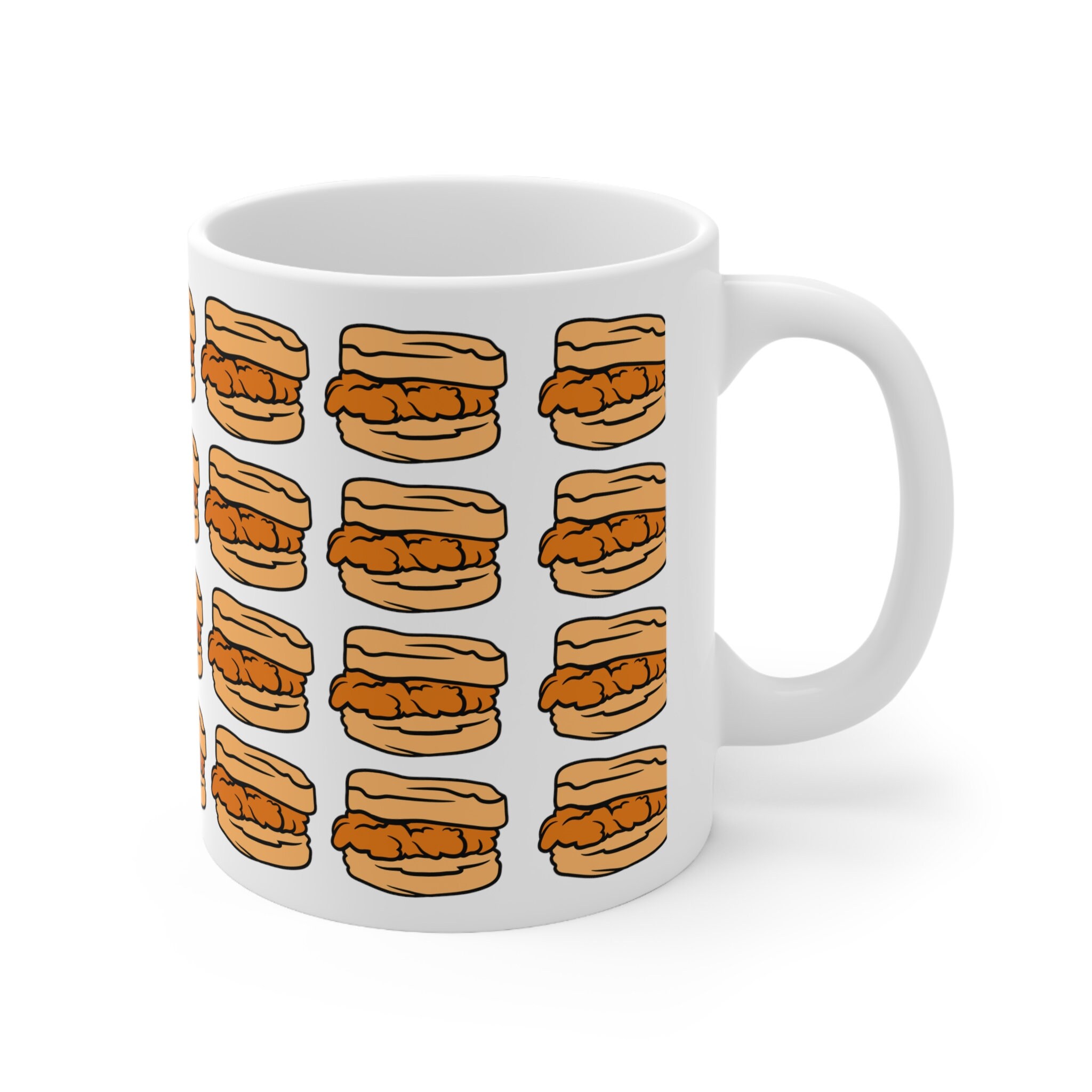 Funny Biscuit Mug Chicken Biscuit Lover Coffee Cup Taste the - Etsy