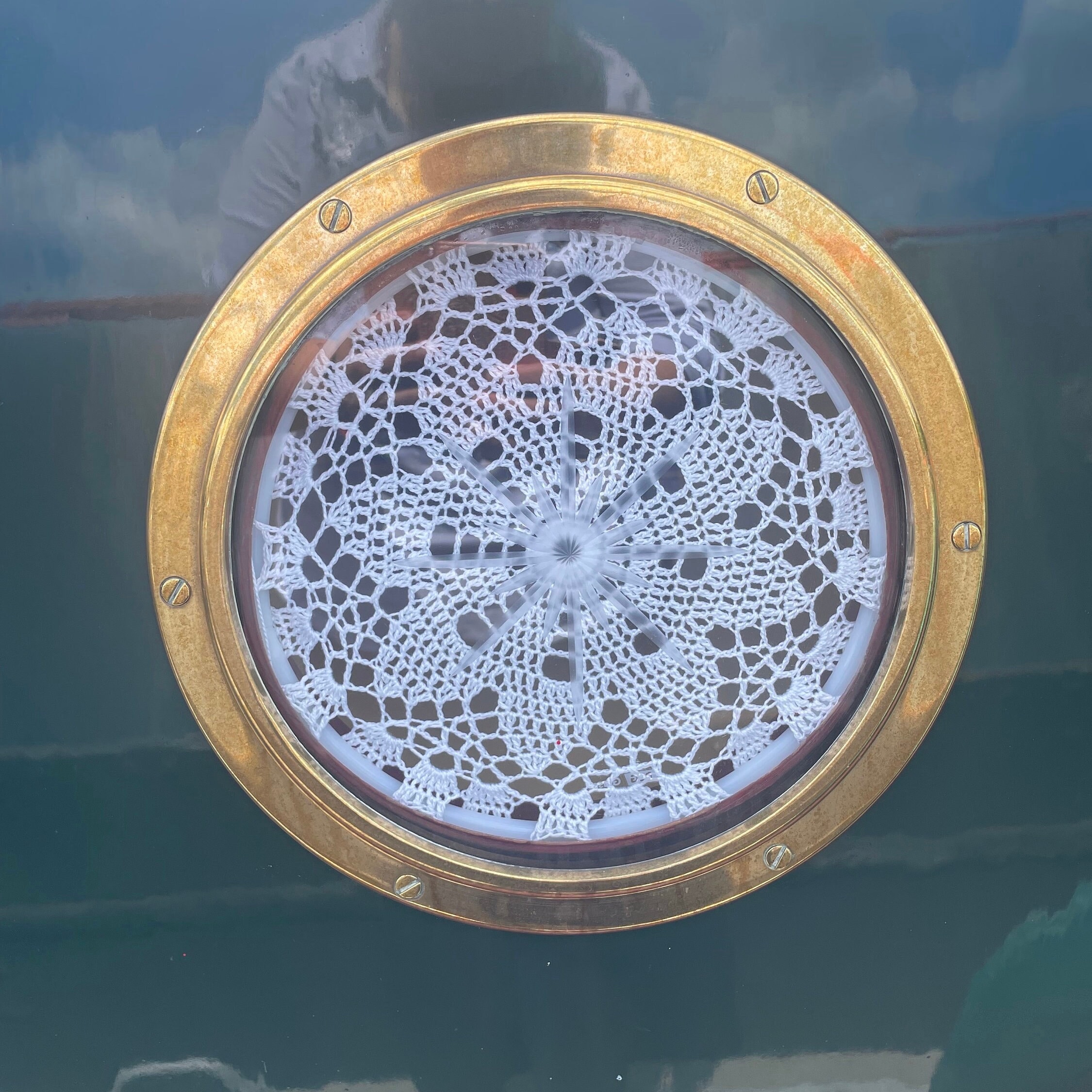 Traditional Narrowboat Porthole Lace - Etsy UK