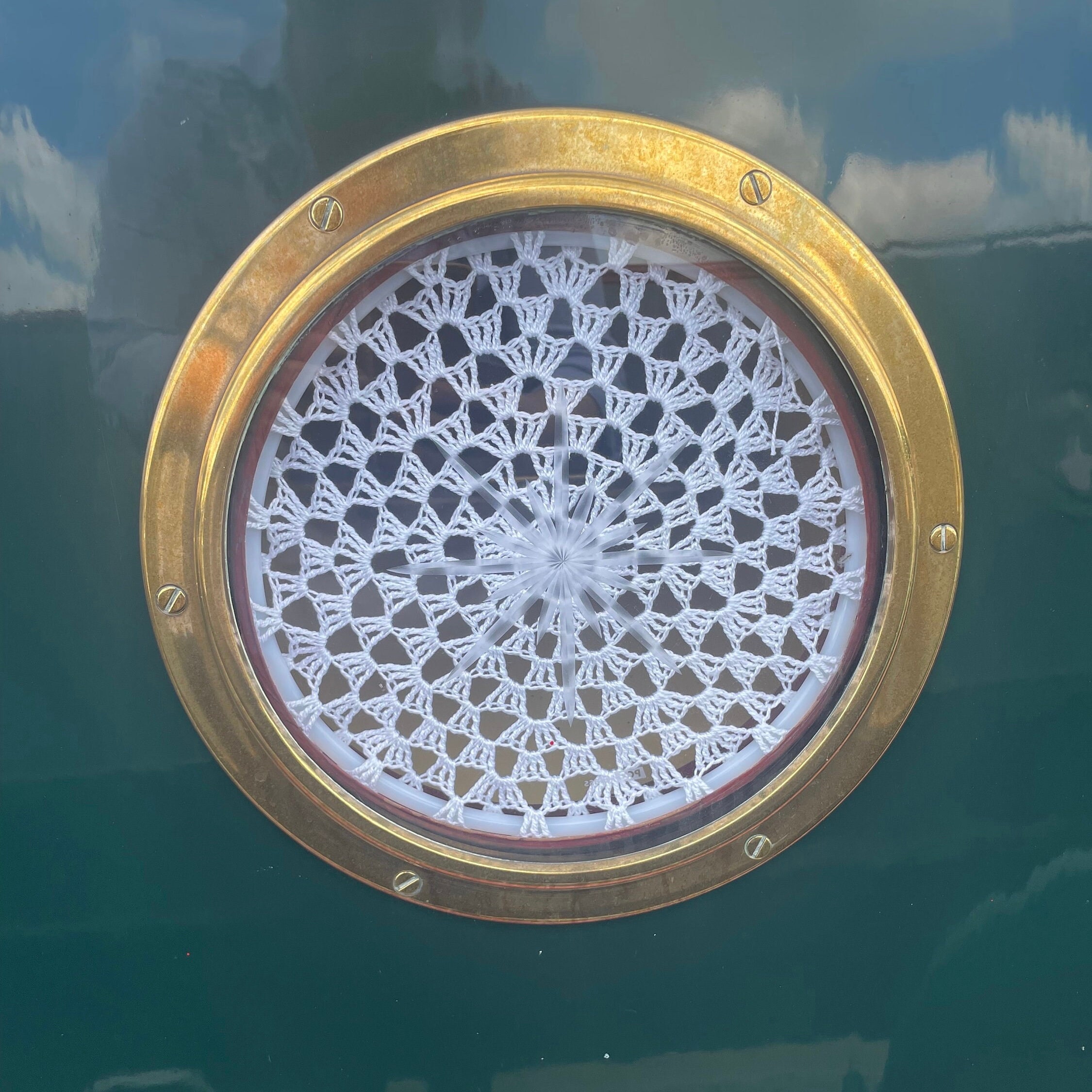 Traditional Narrowboat Porthole Lace - Etsy UK