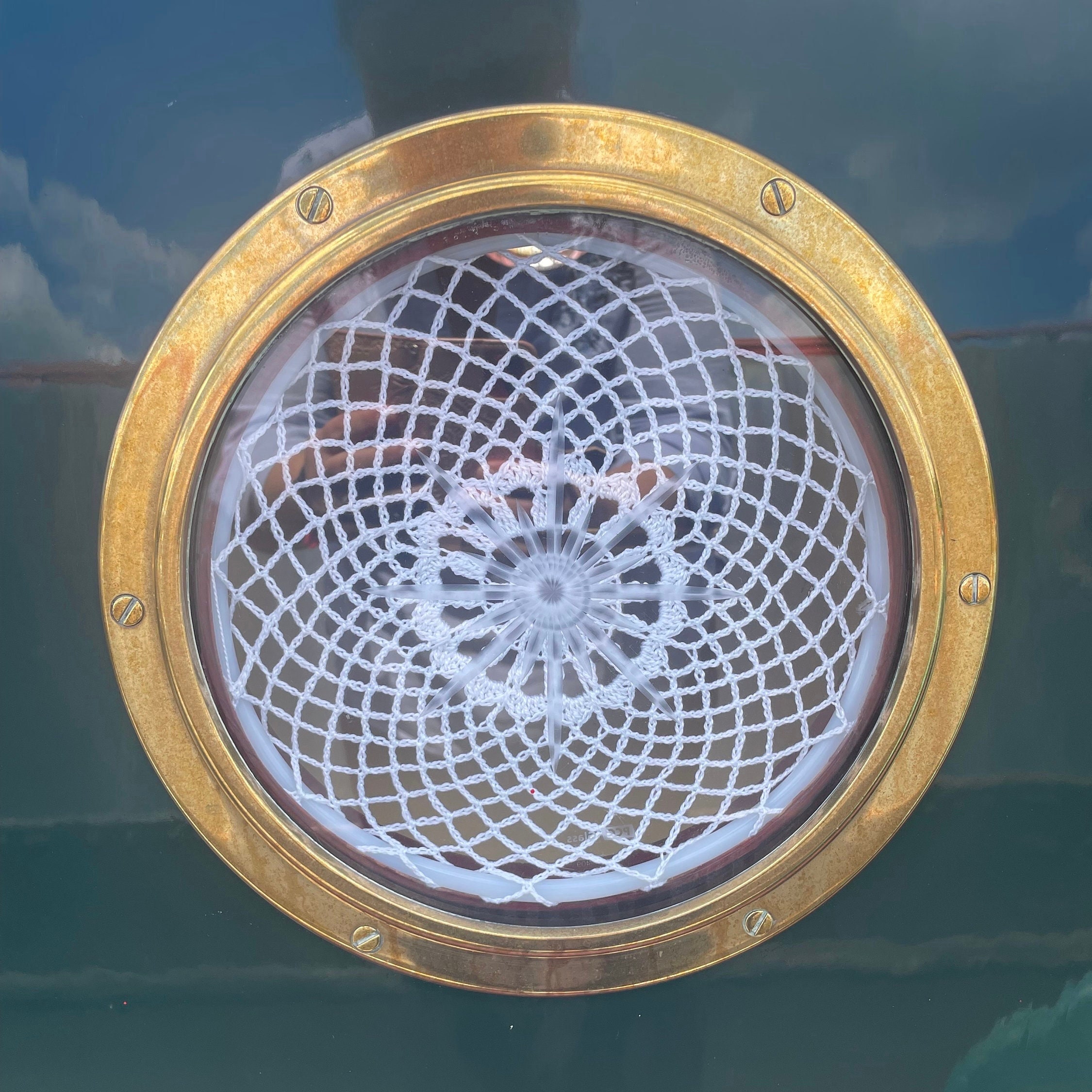 Traditional Narrowboat Porthole Lace - Etsy UK
