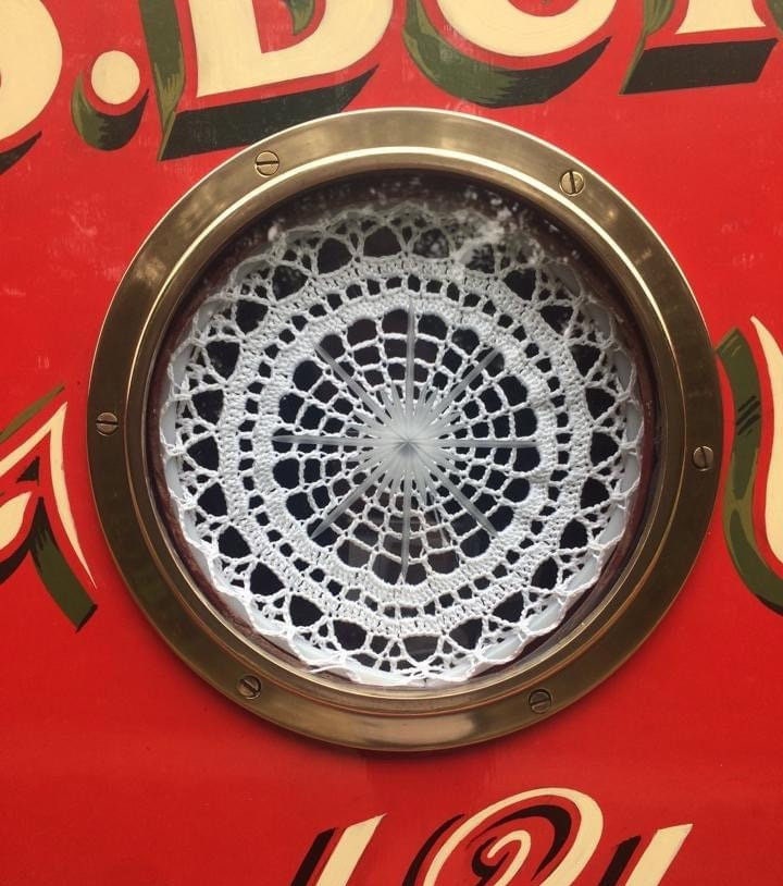 Traditional Narrowboat Porthole Lace - Etsy UK
