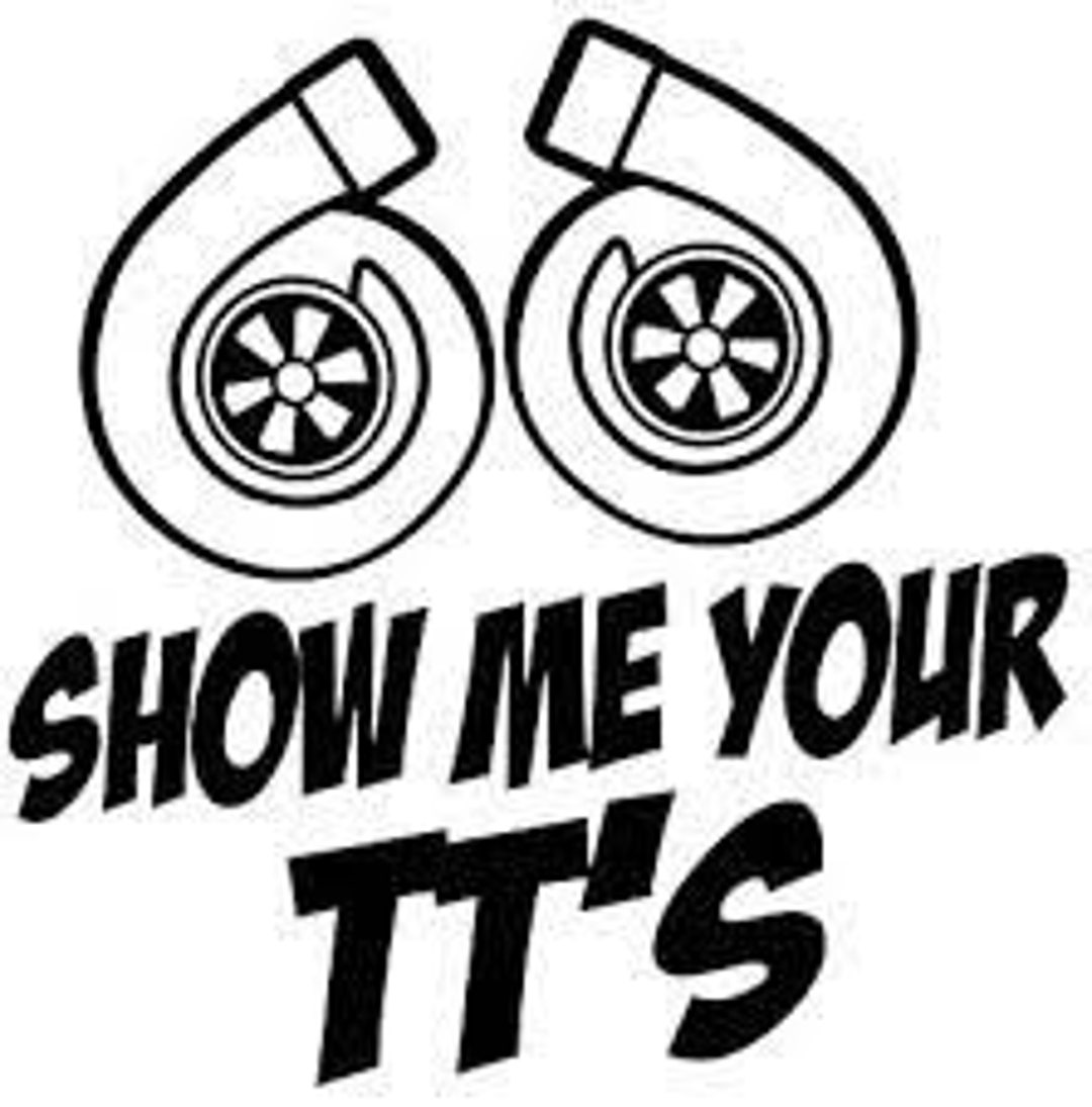 Show Me Your Turbo Decal - Etsy