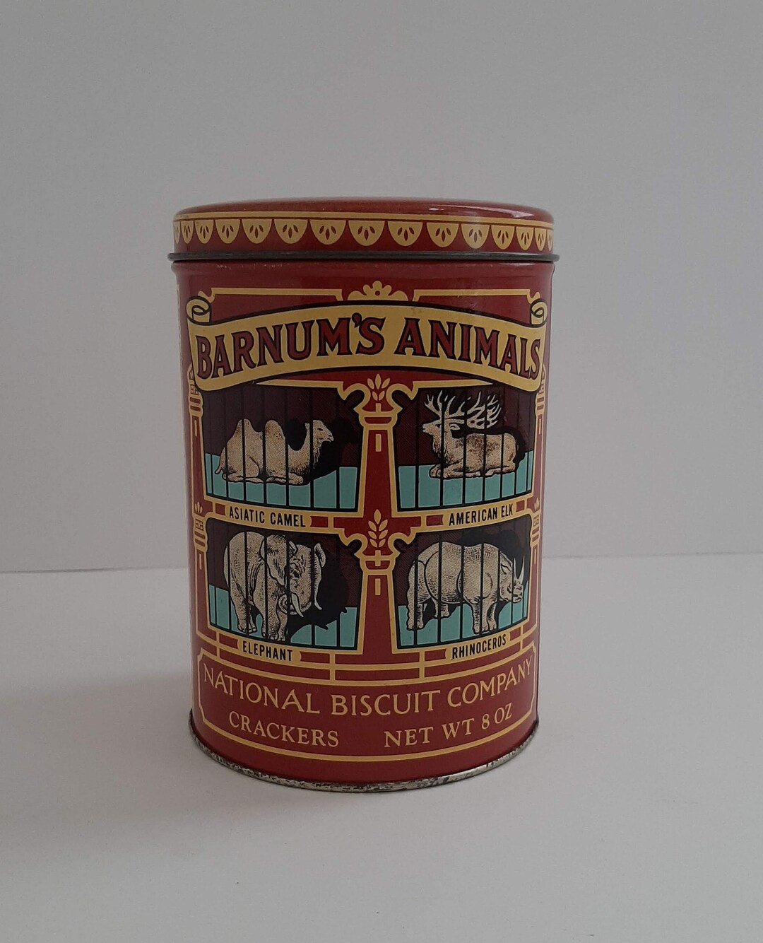 Vintage 1979 Barnums Animals National Biscuit Company Tin - Etsy