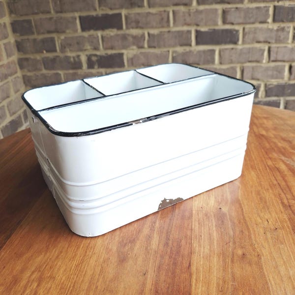 Silverware Caddy - Etsy