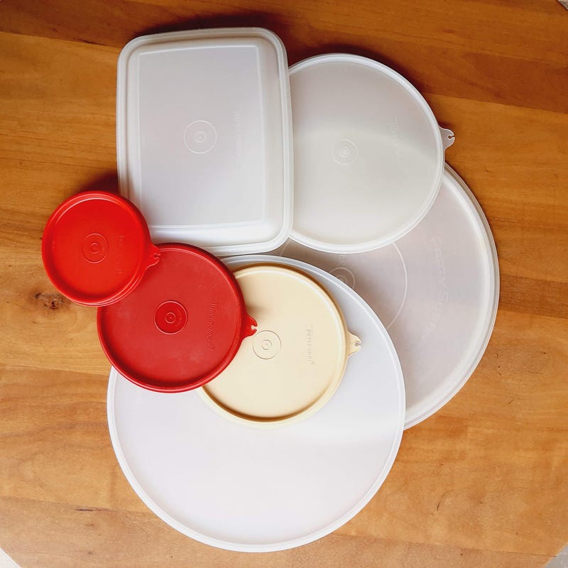 Tupperware Replacement Lids - Etsy