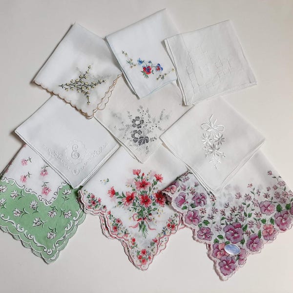Vintage Handkerchief - Etsy