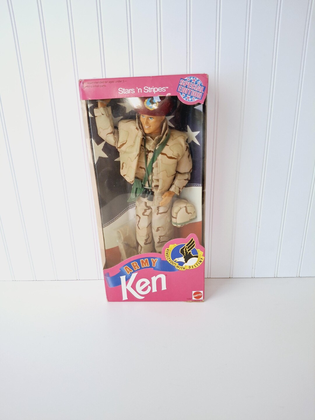 Vintage New 1992 Army Ken Special Edition- Stars N Stripes-new in Box ...