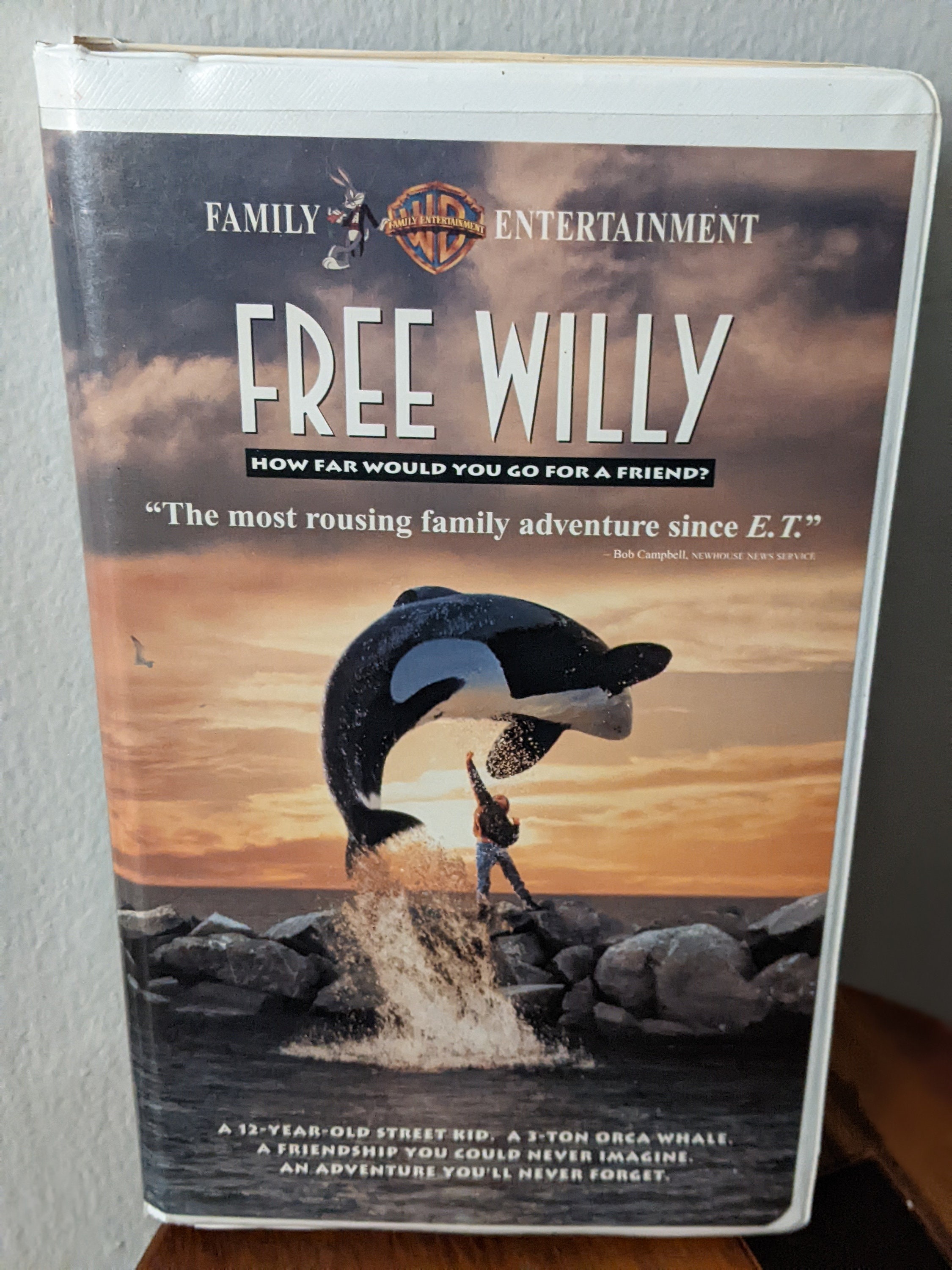 Vintage Classic Free Willy VHS Tape - Etsy