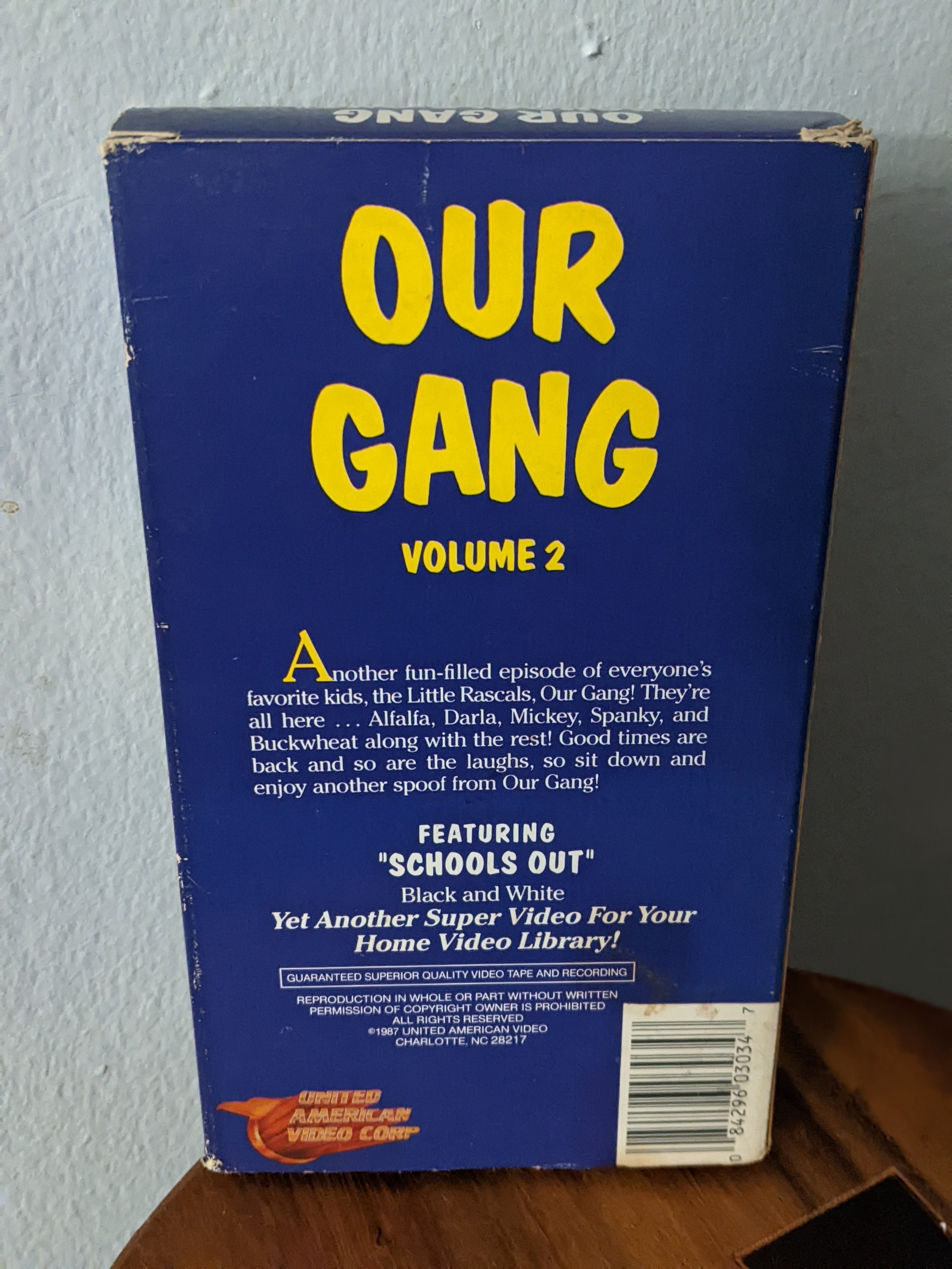 Vintage Classic VHS Tape - Our Gang Schools Out - Etsy