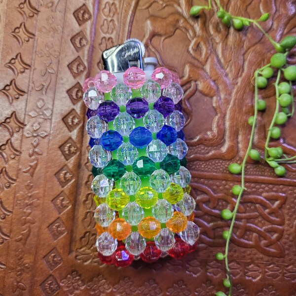 Beaded Lighter - Etsy