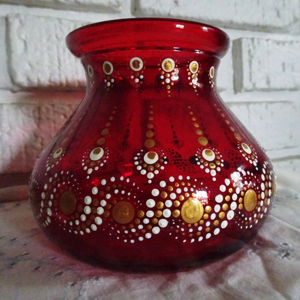 Short Vase - Etsy