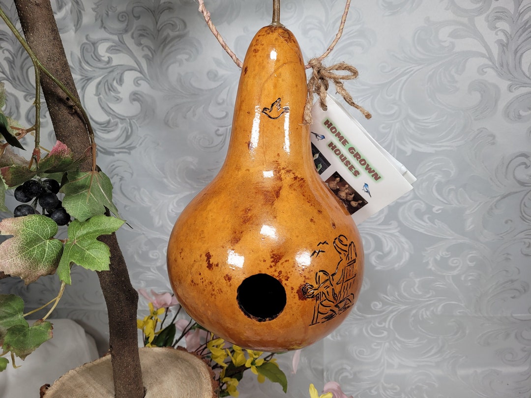 Girl on a Beach Pyrography Gourd - Etsy