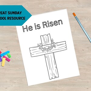 Easter Story Coloring Pages, Printable Easter Coloring Pages, Cute ...