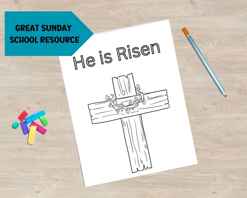 Easter Story Coloring Pages, Printable Easter Coloring Pages, Cute ...