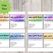 Fun, Colorful Play Date Cards for Kids, Printable Playdate Cards, Fun ...
