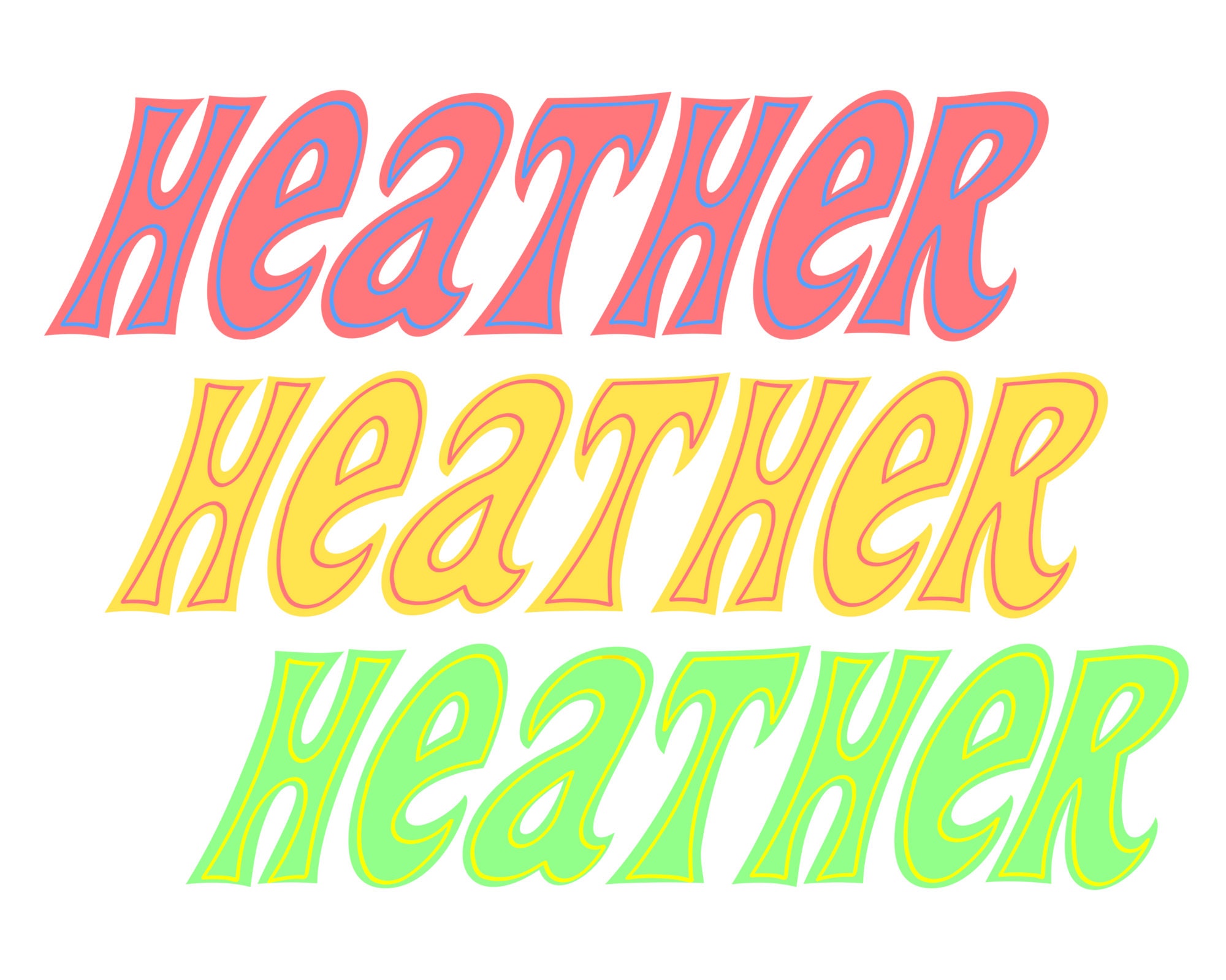 Heather Instant Digital Download SVG & PNG Heathers Musical - Etsy