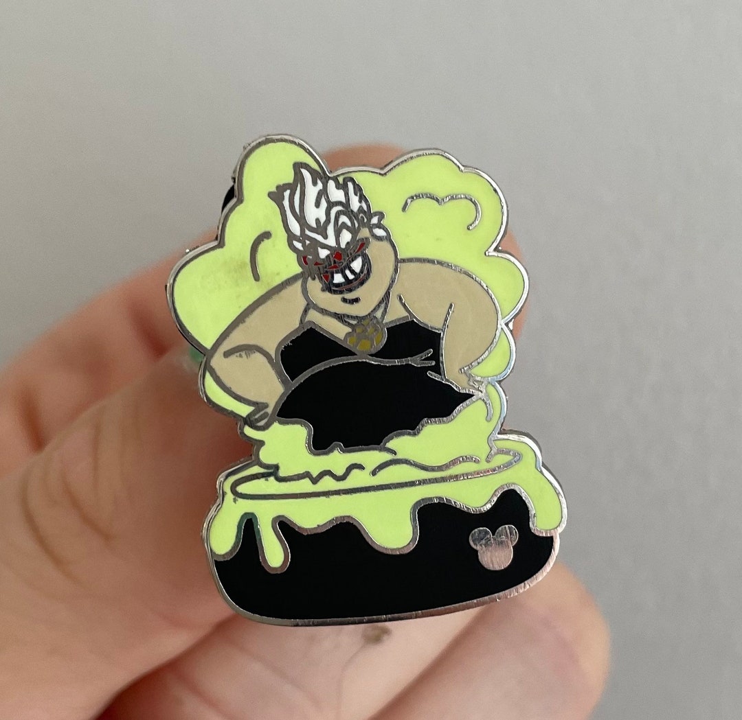 Ursula Cauldron Pin - Etsy