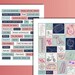 Travel Vision Board With Travel Quotes, Bucket List Templates ...