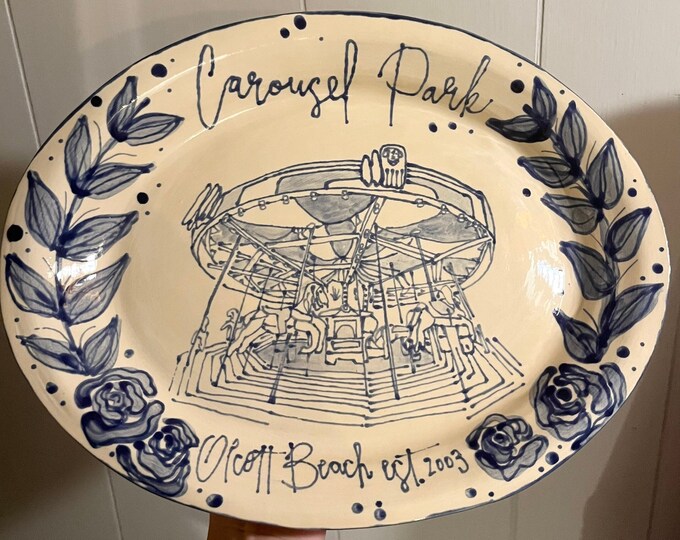 Ceramic Custom Memorabilia Platter- Family-anniversary-birthday ...