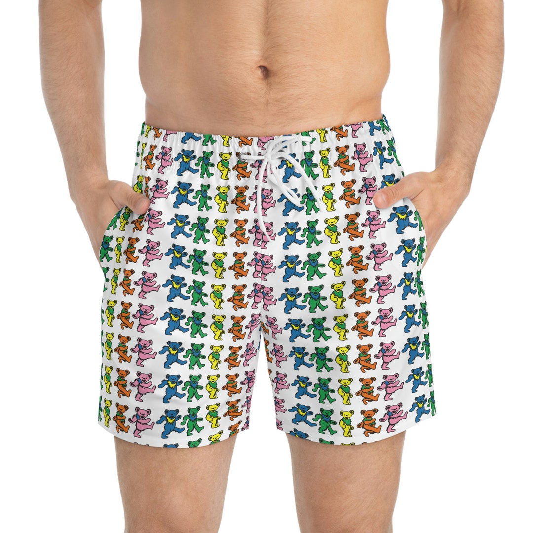 Dancing Bears Grateful Dead Swim Trunks - Etsy