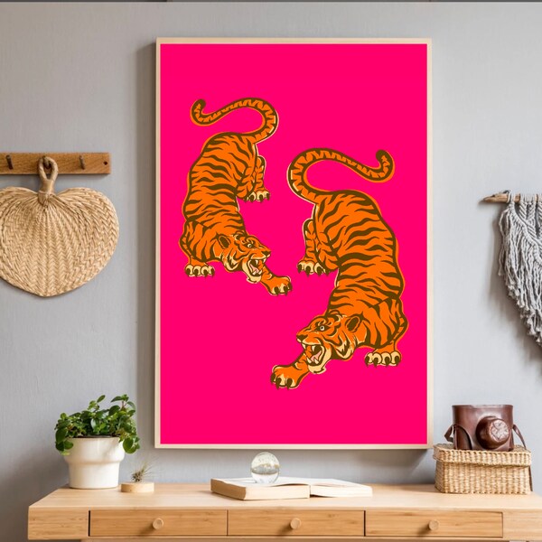 Eclectic Animal Art - Etsy