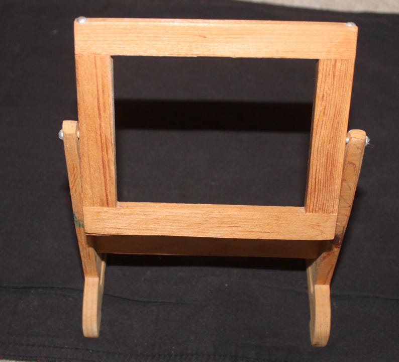 Wooden Frame With Stand to Display Craft Fiber Art - Etsy