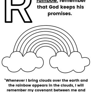 Bible Story Alphabet Coloring Book- “A-Z”, PDF Printable Download, Old ...