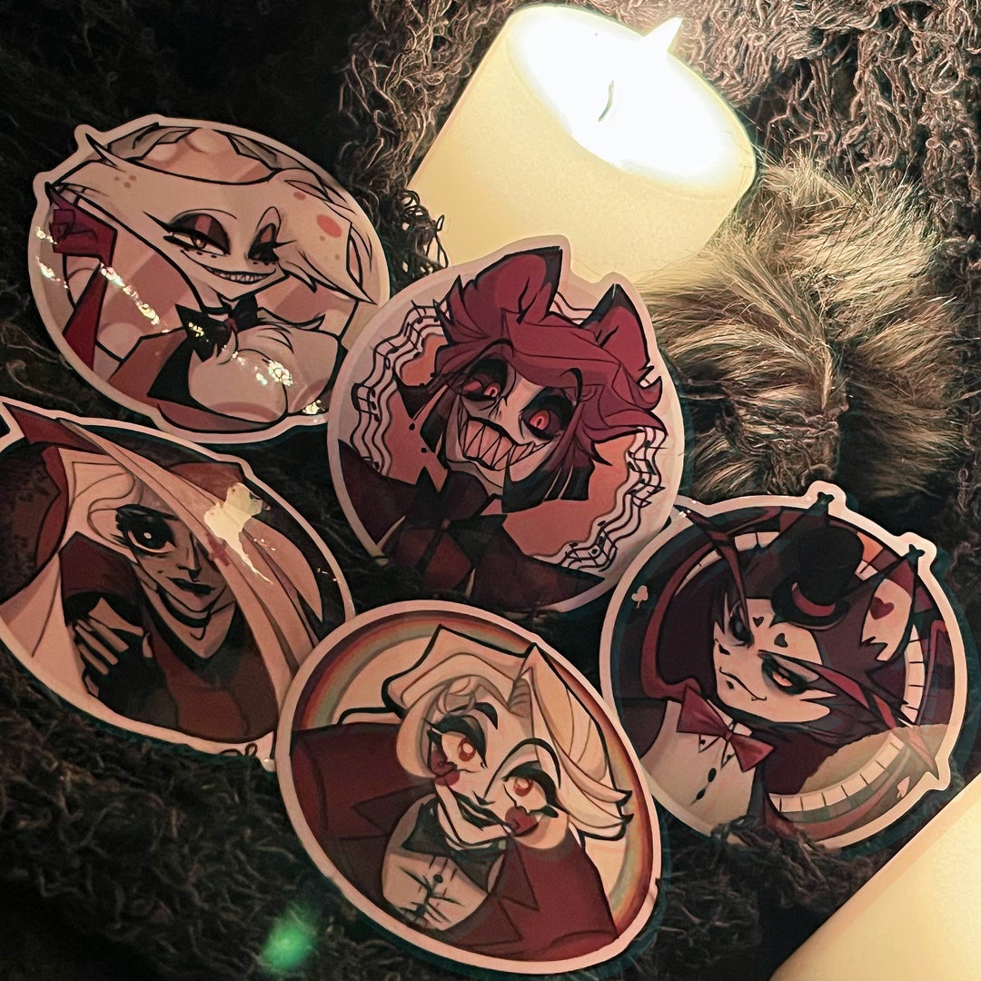 Hazbin Stickers - Etsy