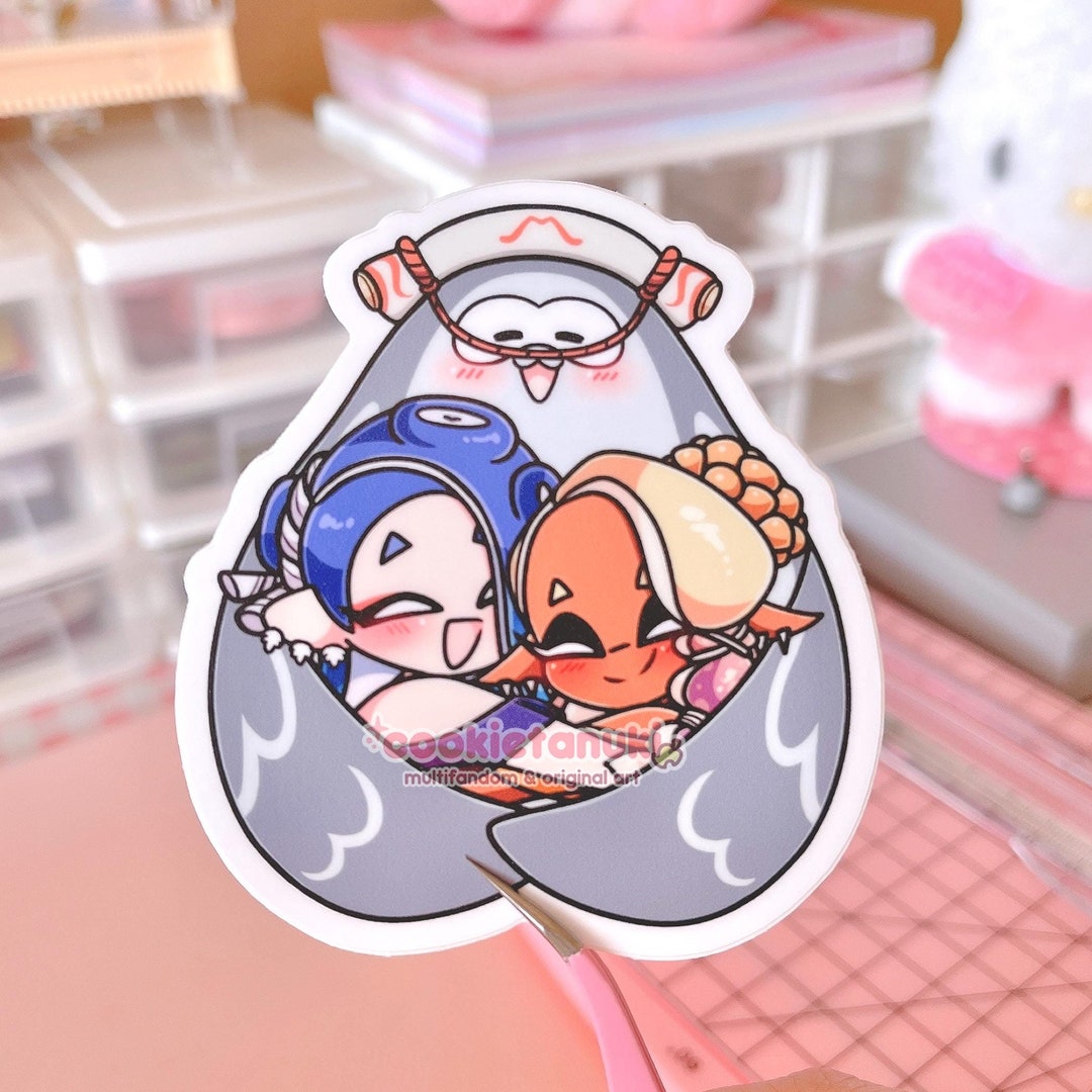 Deep Cut Hug Sticker || Waterproof Vinyl - Etsy