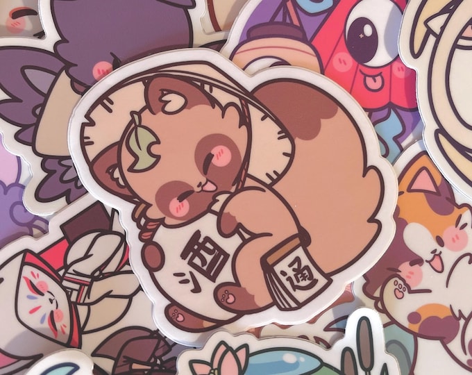 Assorted Japanese Yokai Stickers || Waterproof Vinyl - Etsy