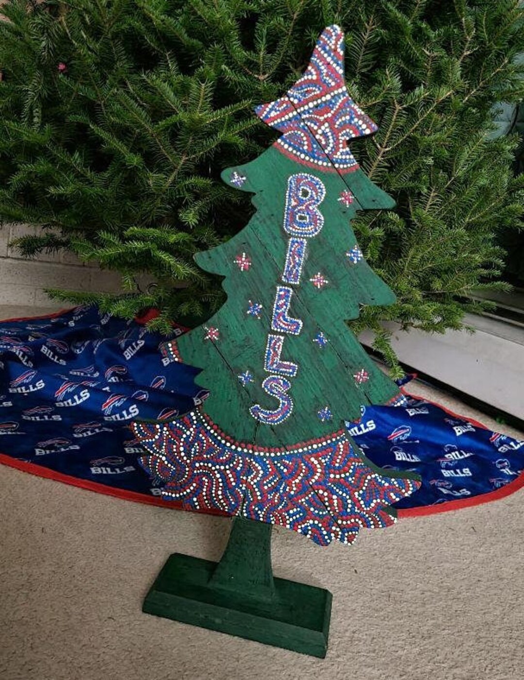 Buffalo Bills Themed Tree - Etsy