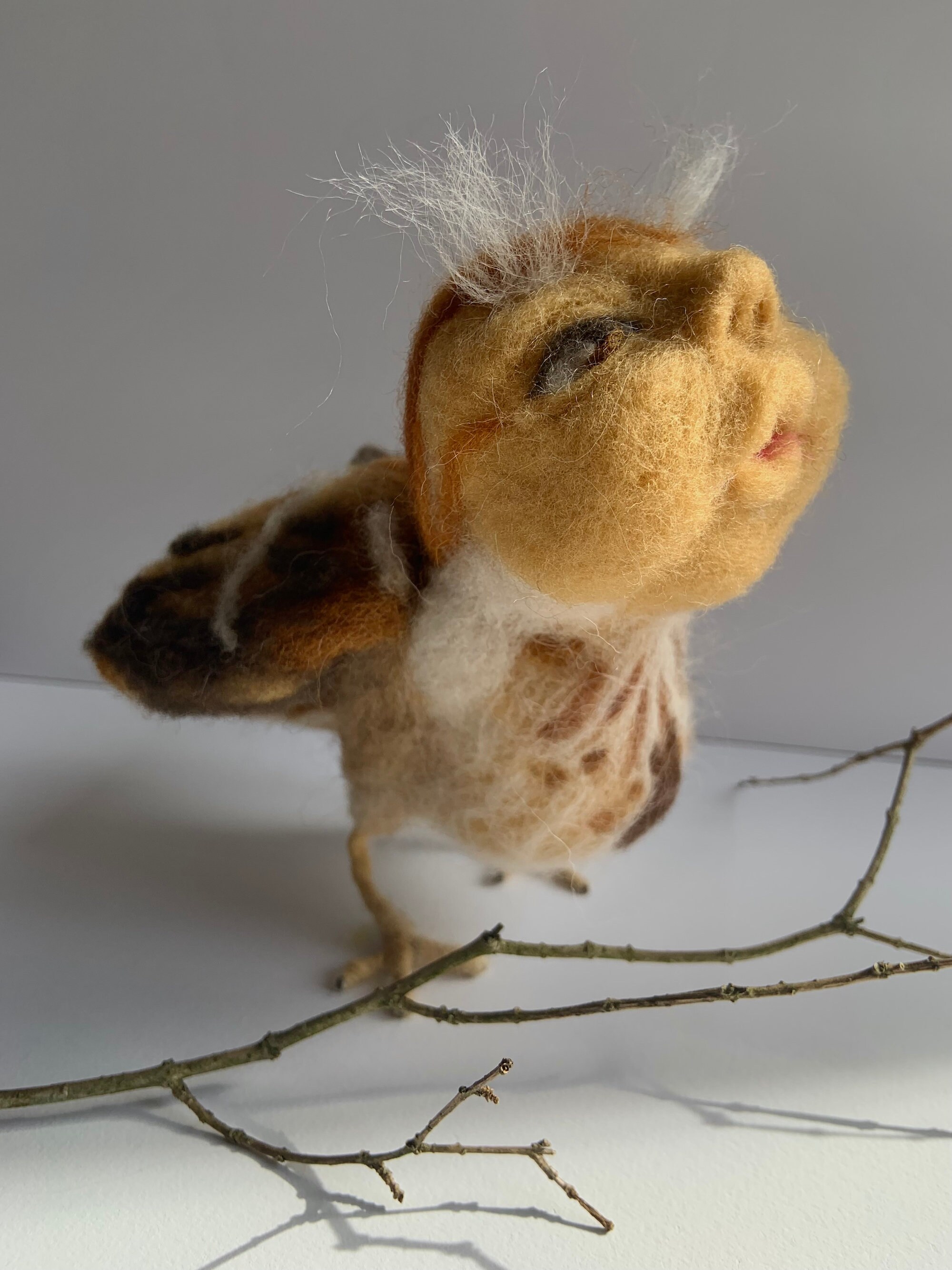 Anthropomorphic Bird Sculpture. - Etsy