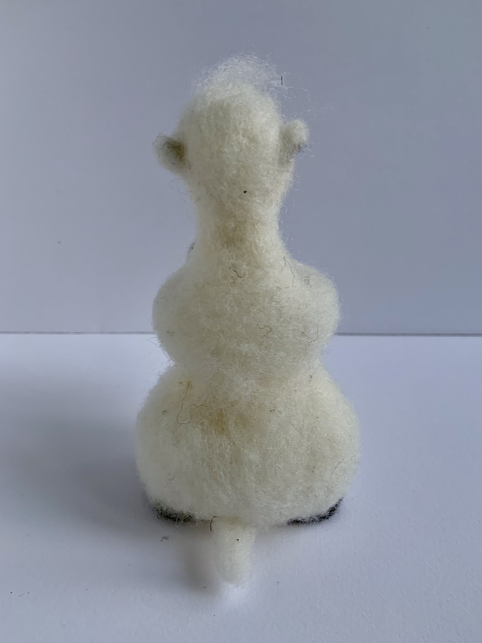Polar Bear Fiber Sculpture - Etsy