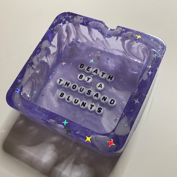 Resin Heart Ashtray - Etsy