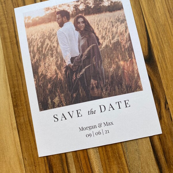 Save the Dates Postcard - Etsy