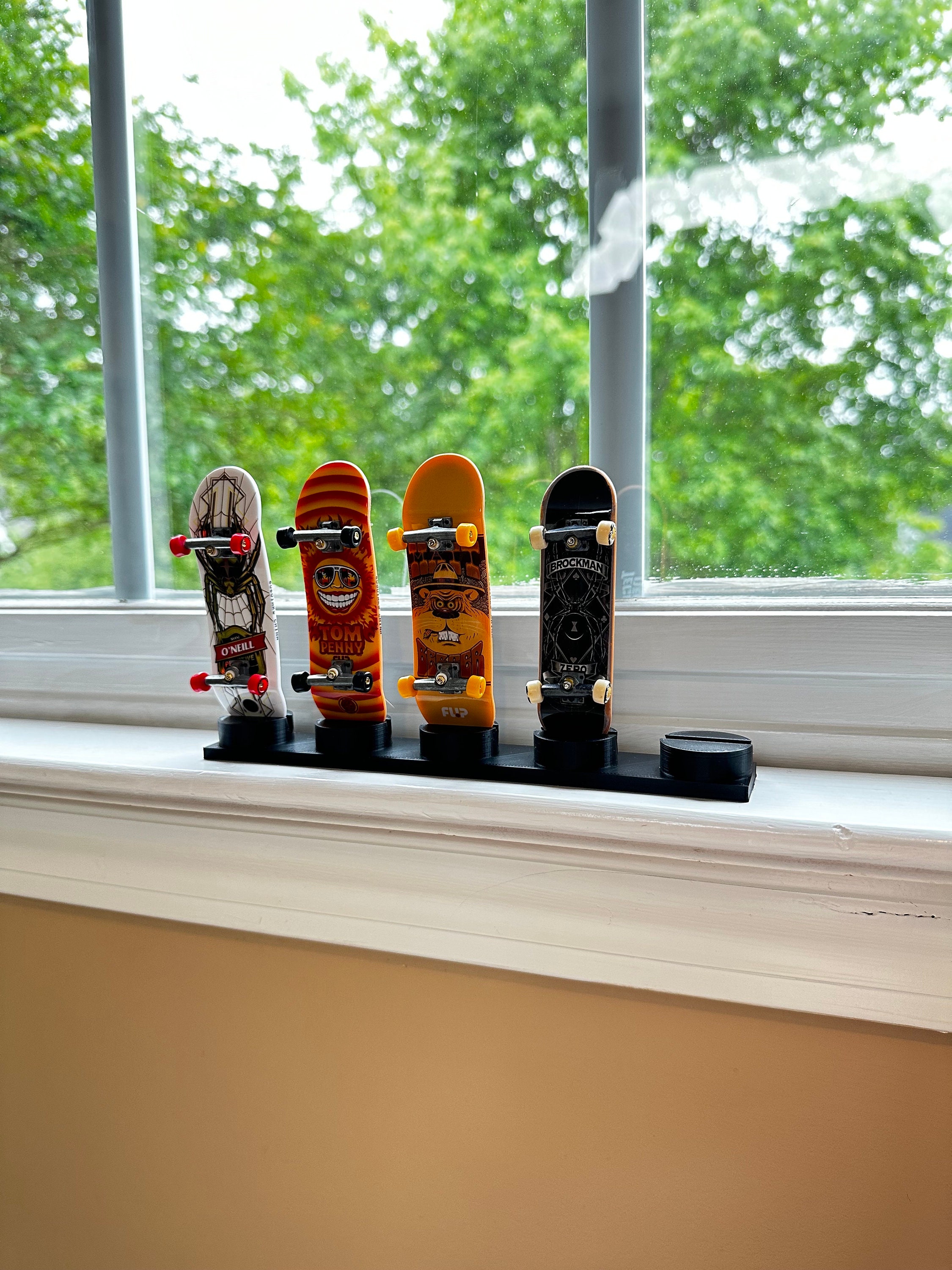 Fingerboard Mini Skateboard Stand Vertical Updated Design 3D Printed ...