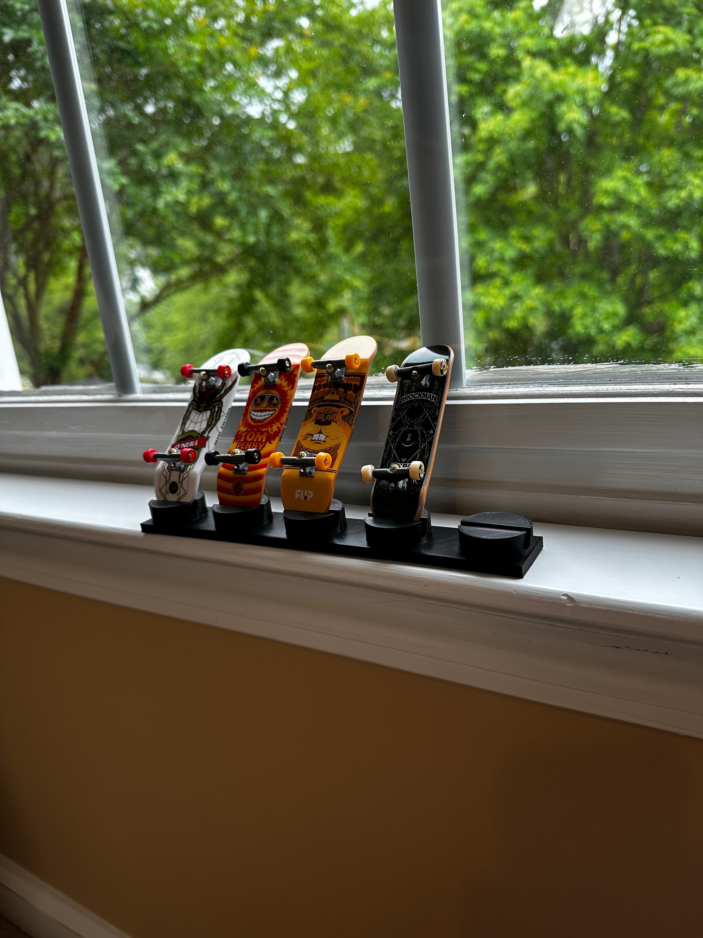 Fingerboard Mini Skateboard Stand Vertical Updated Design 3D Printed ...