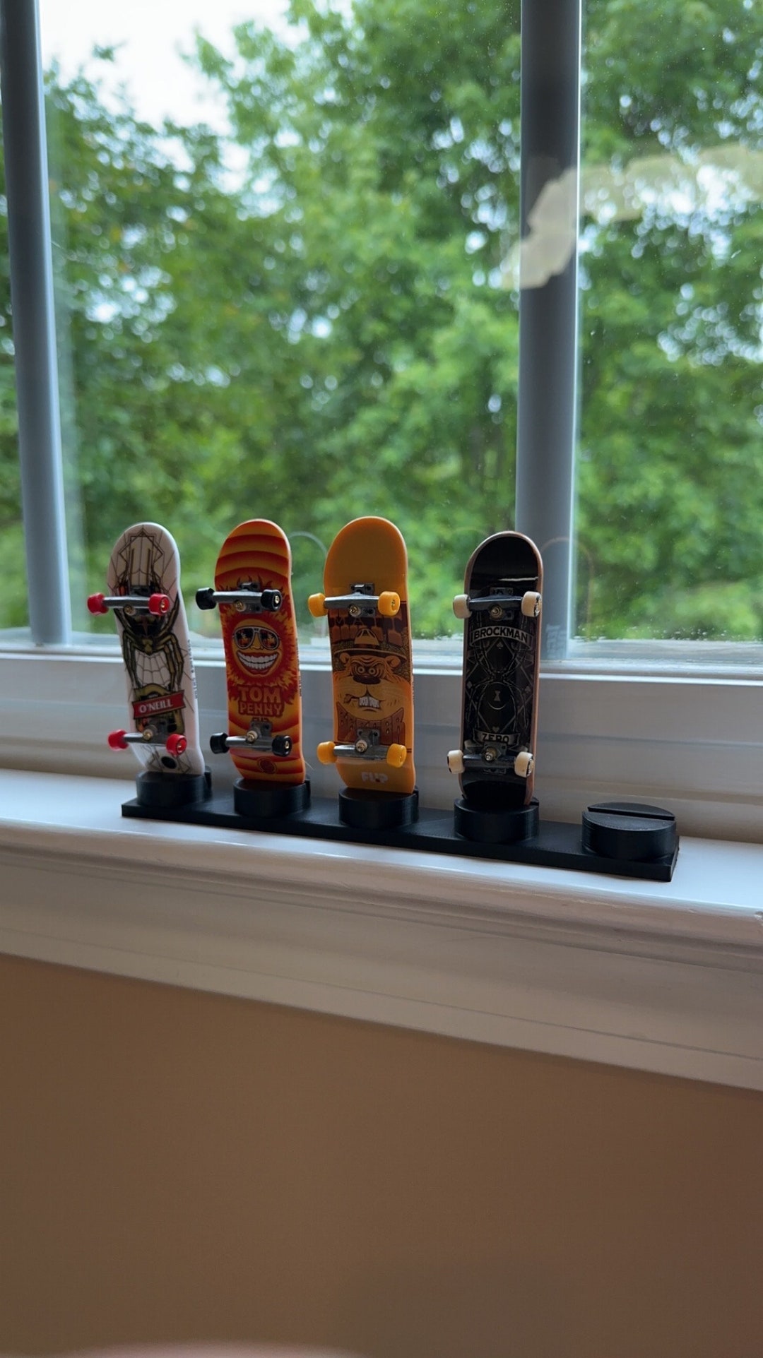 Fingerboard Mini Skateboard Stand Vertical Updated Design 3D Printed ...