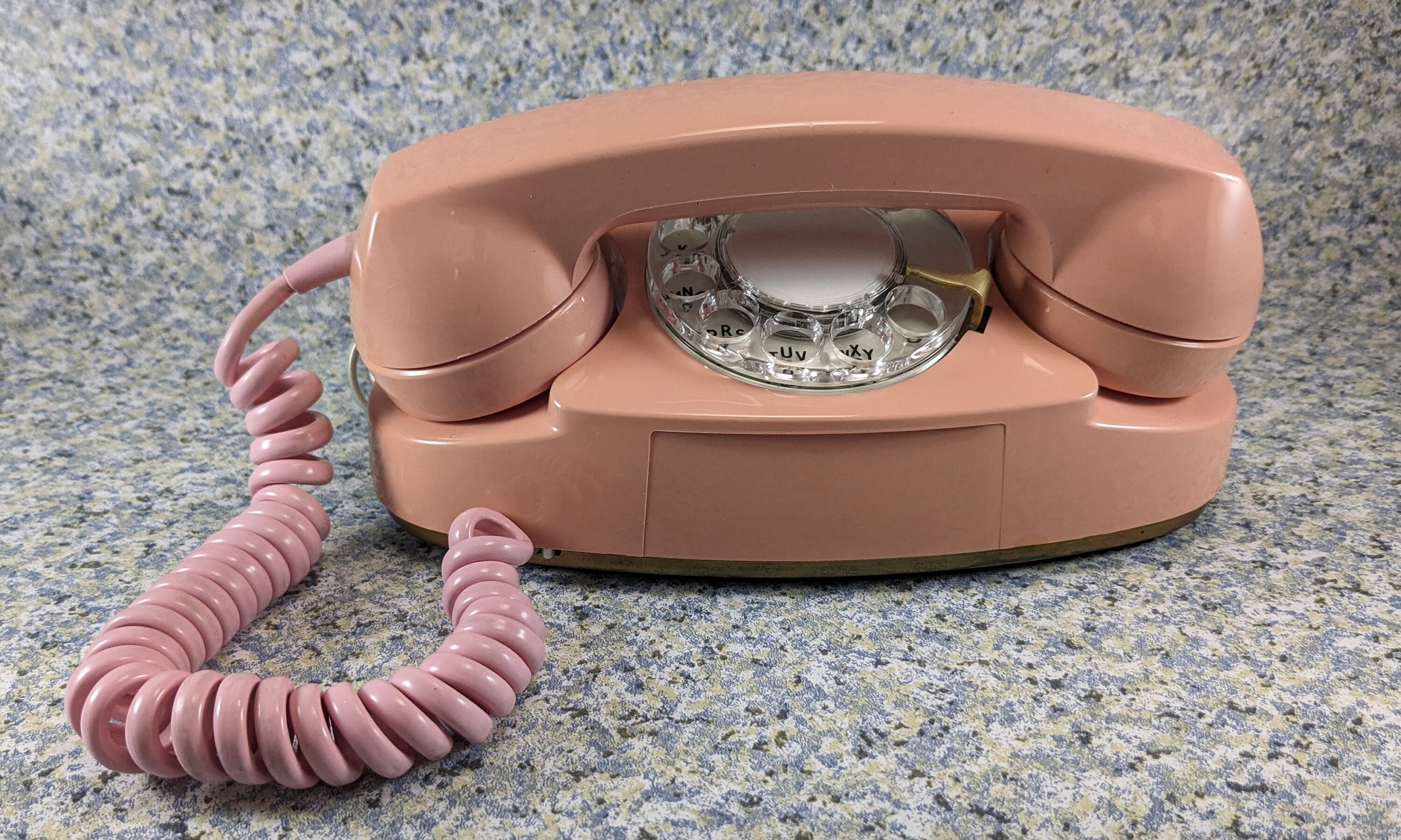 Working Pink Princess Rotary Dial Telephone Vintage Northern Electric ...