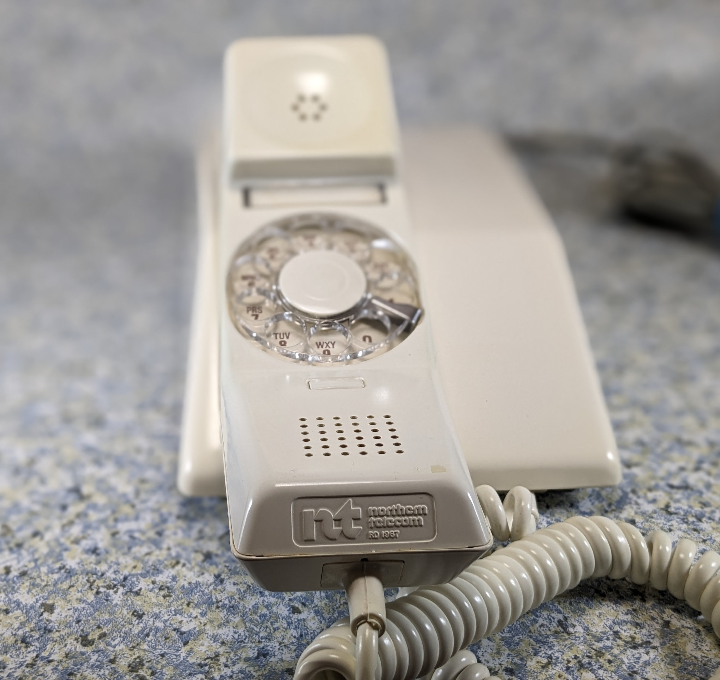 Working White Contempra Rotary Dial Landline Telephone Vintage Retro ...