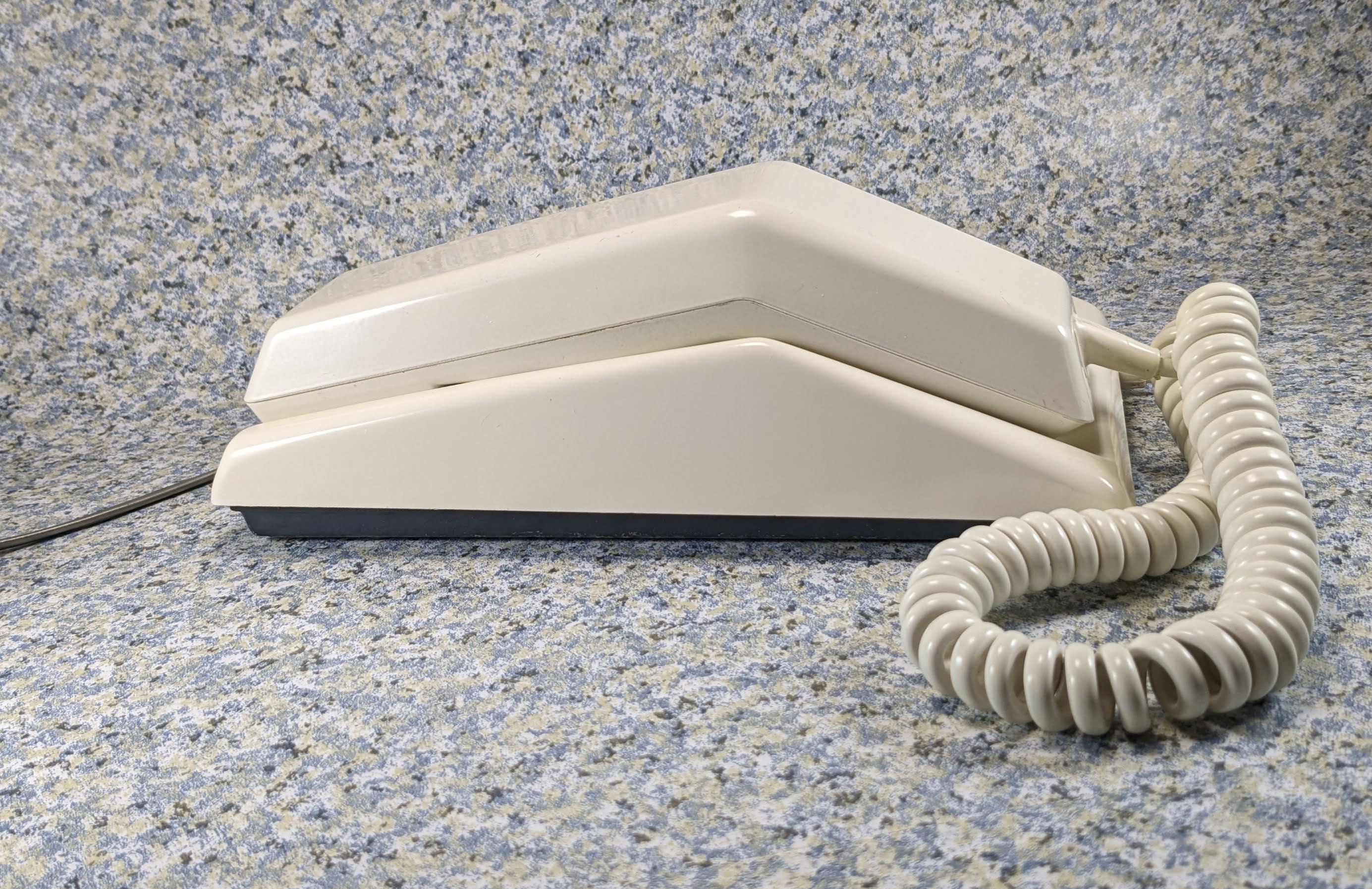 Working White Contempra Rotary Dial Landline Telephone Vintage Retro ...