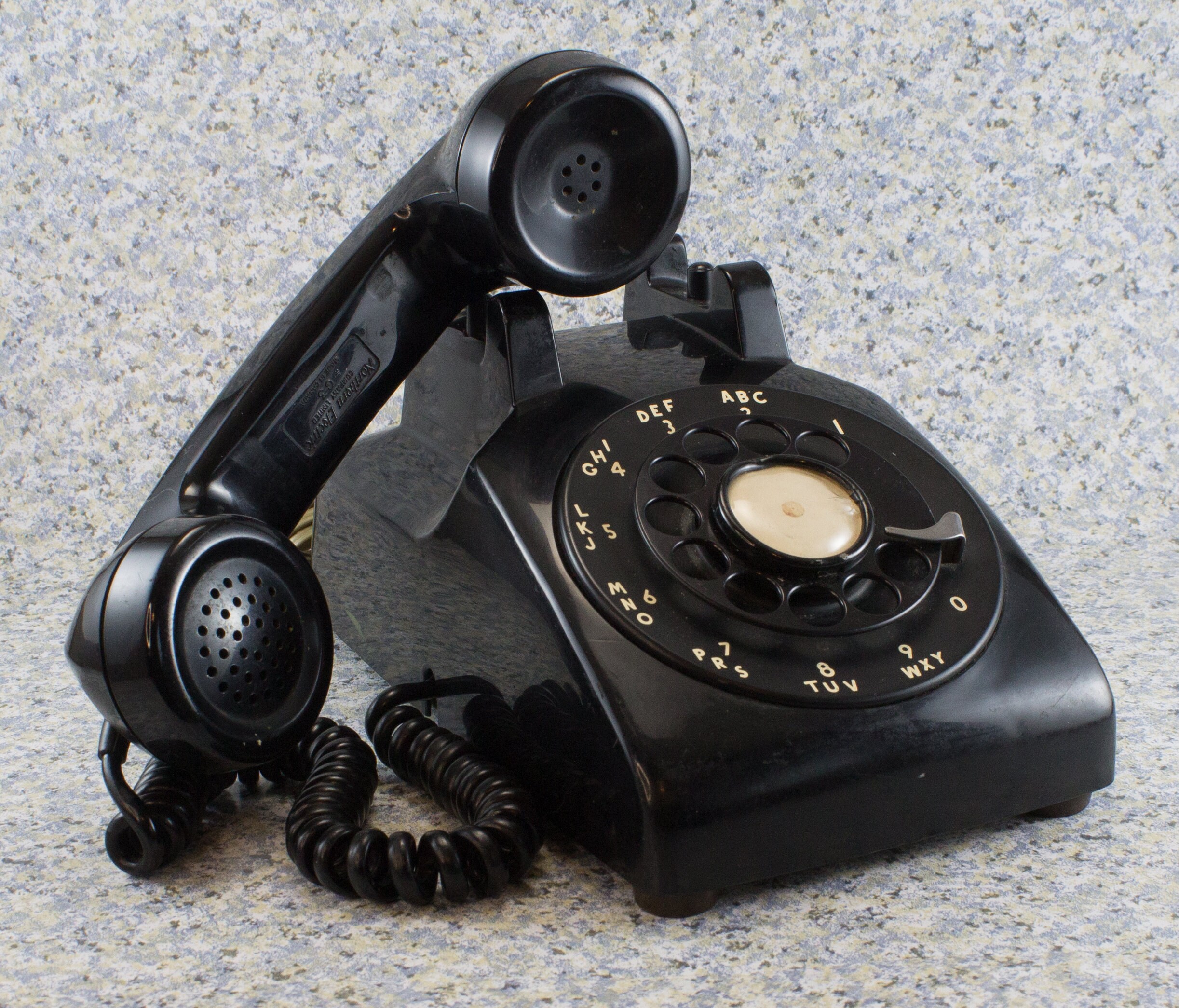 Black Rotary Dial Standard Desk Northern Electric Telephone - Etsy
