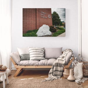 The ROCK at Trinity High School Canvas Print – Original Photography of ...