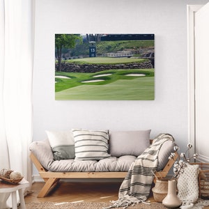 Valhalla Golf Club Hole 13 Canvas Print | Limestone Island Green PGA ...