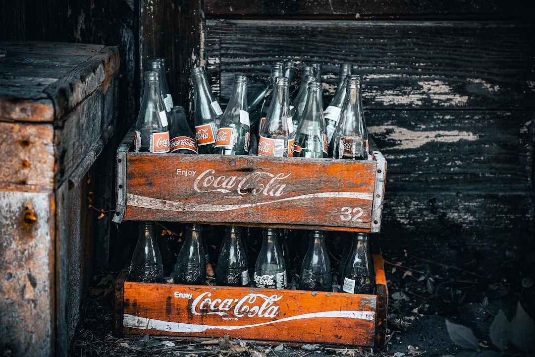 Coca Cola Bottles Photo on Canvas, Coca Cola, Canvas Wall, Coke Bottle ...