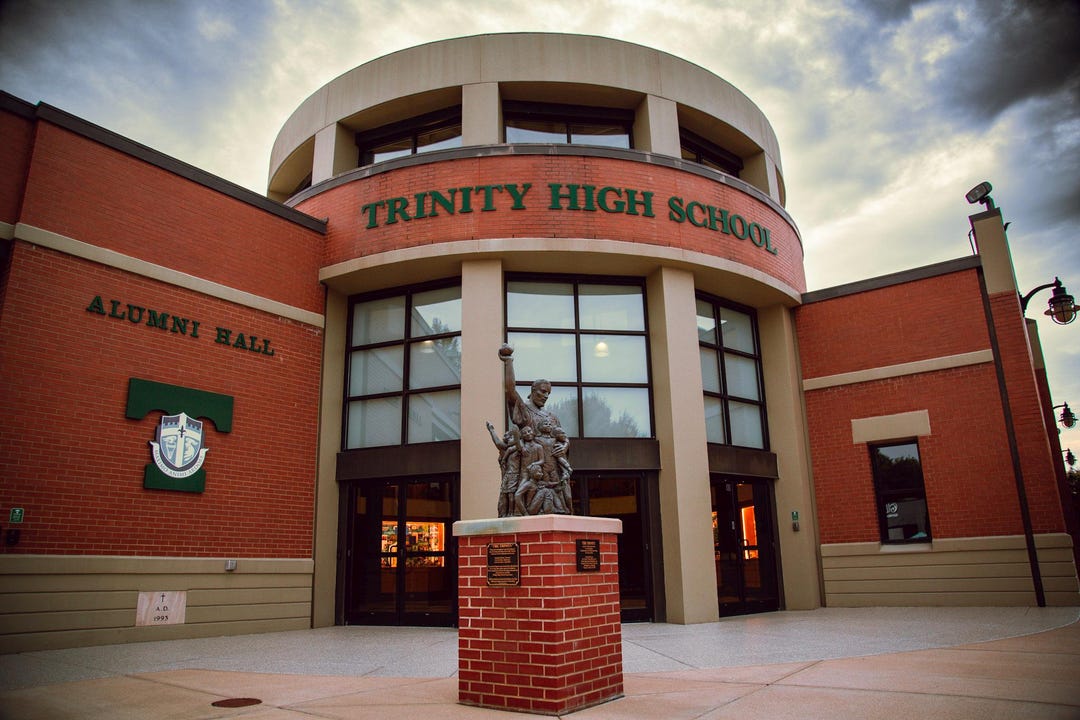 Trinity High School Alumni Hall Canvas Print – Original Photography ...