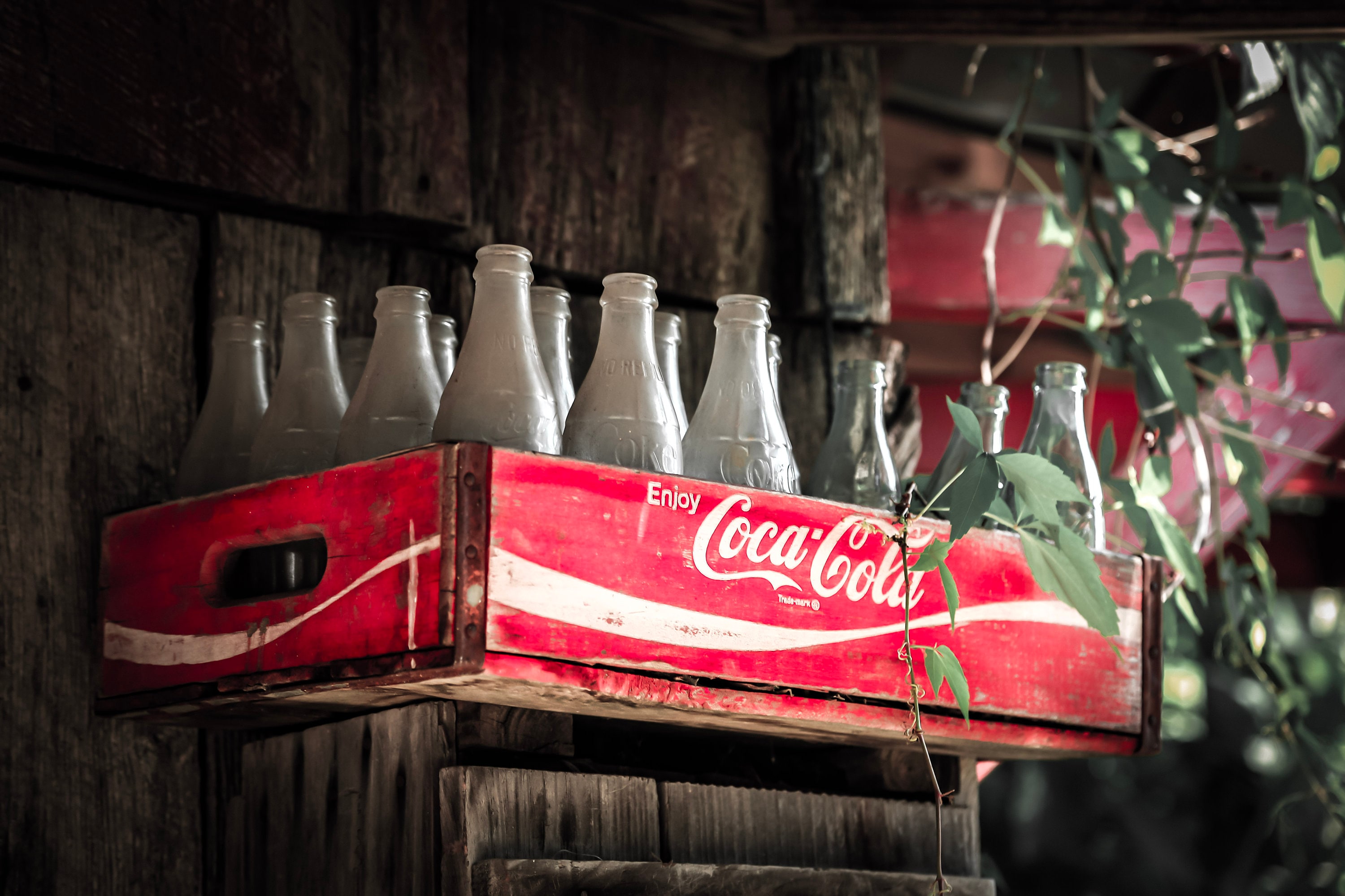 Coca Cola Bottles Photo on Canvas, Coca Cola, Canvas Wall, Coke Bottle ...